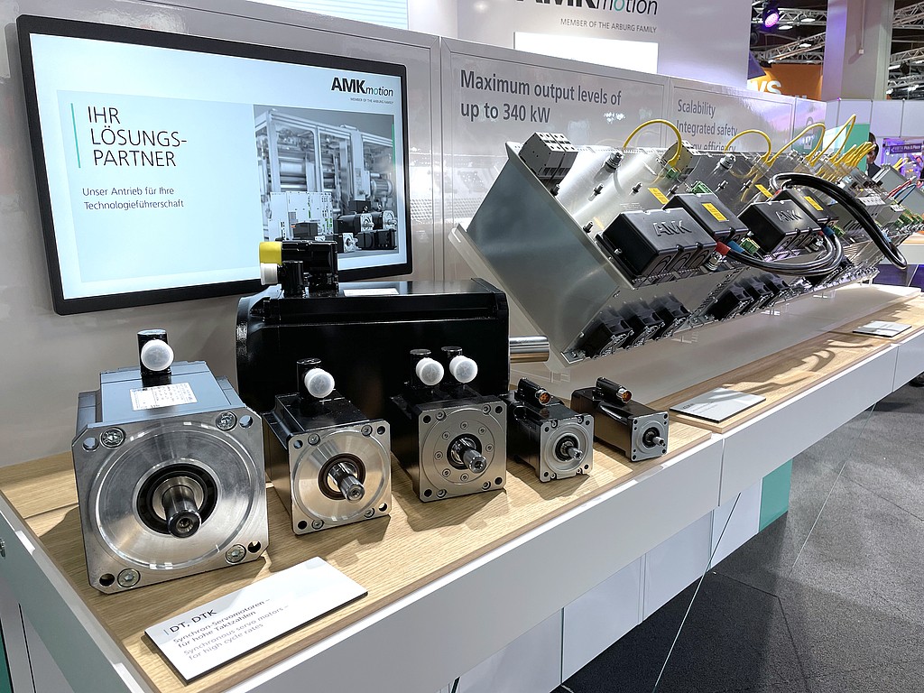 SPS in Nürnberg: Energieeffizienz punktet | AMKmotion GmbH + Co KG